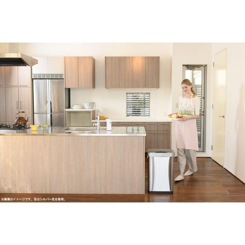 EKO JAPAN ホライゾン センサービン(容量：45L・ホワイト) ダストボックス ゴミ箱 EK9262P-45L-WH 返品種別A :6951800680081-25-57182 ...