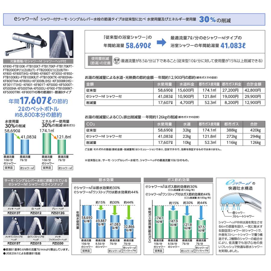 KVK 浴室用 KF800WTN サーモスタット式シャワー 80mmパイプ付 寒冷地仕様 送料無料 :KF800WTN:ジュールプラスYahoo!店 - 通販 - Yahoo!ショッピング