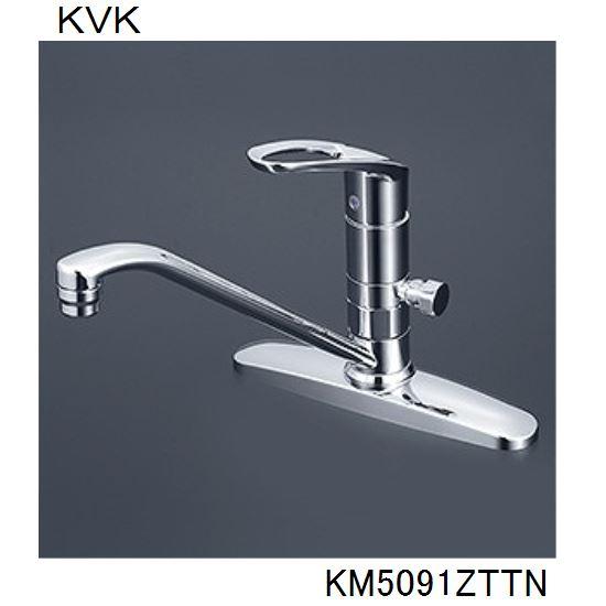 KVK キッチン用 KM5091ZTTN シングル混合栓 : ジュールプラスYahoo!店 - 通販 - Yahoo!ショッピング