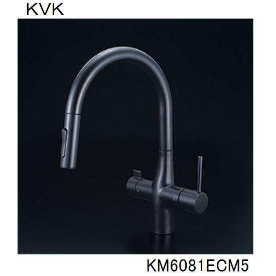 KVK キッチン用 KM6081ECM5 浄水器専用シングルレバー式シャワー付混合栓 : ジュールプラスYahoo!店 - 通販 - Yahoo!ショッピング