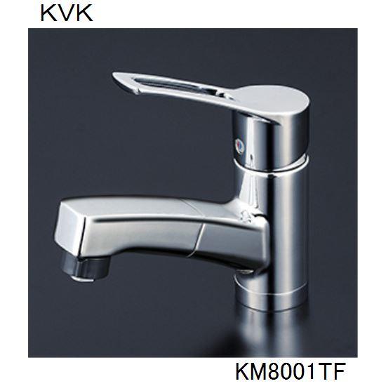 KVK 洗面化粧室用 KM8001TF シングルシャワー付混合栓 : ジュールプラスYahoo!店 - 通販 - Yahoo!ショッピング