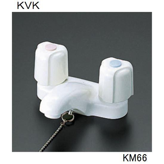 KVK 洗面化粧室用 KM66 2ハンドル混合栓 : ジュールプラス・ワン - 通販 - Yahoo!ショッピング