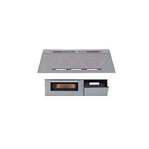 トクラス（TOCLAS） IHクッキングヒーター パナソニック製（TOCLAS）5CHMRS7AN 3口IH シングルオールメタル シルバー 間口75cm : キッチン取付け隊ヤフーショップ ...