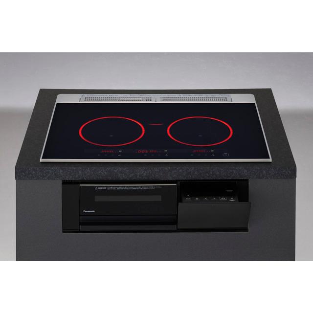 Panasonic IHクッキングヒーター パナソニック製(Panasonic) KZ-C37K ジェットブラック Cシリーズ 3口IH鉄・ステンレス対応 幅75cm : キッチン取付け隊 ...