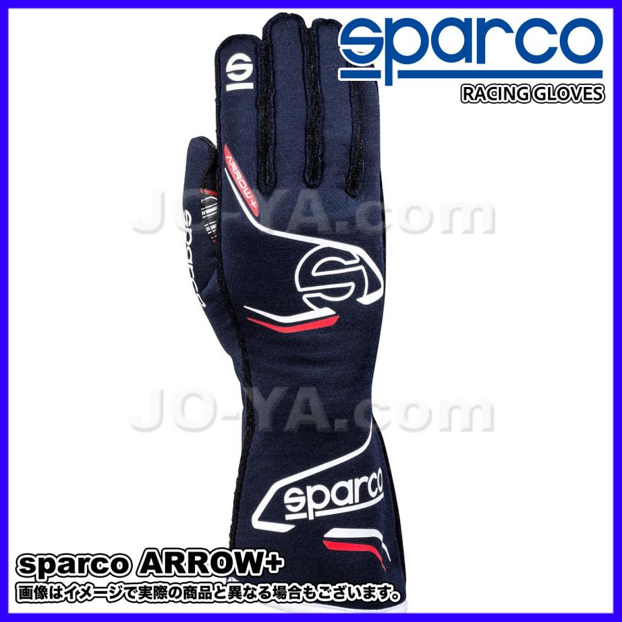 sparco SPARCO (スパルコ) レーシンググローブ ARROW+ (アロープラス) サイズ09 カラー ブルーマリンレッド ...