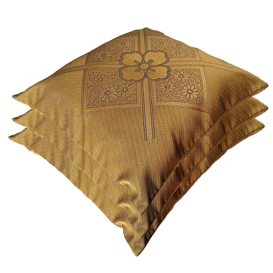 座布団カバー 55 59 3枚組 ハイウェー ベージュ 約 55×59 cm クロネコゆうパケット便限定 和風 クッションカバー 3枚セット 3枚 55x59 : 70997 ...