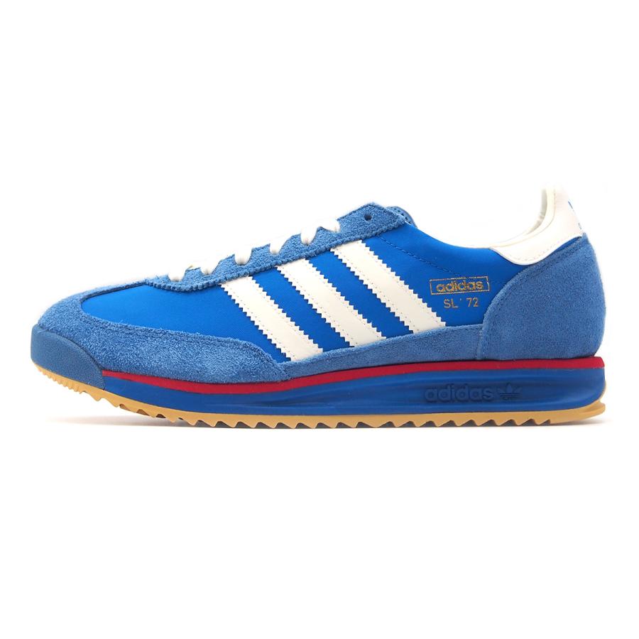 adidas アディダス SL72 ブルー メンズ ADIDAS SL 72 RS BLUE/CREAM WHITE/BETA ...