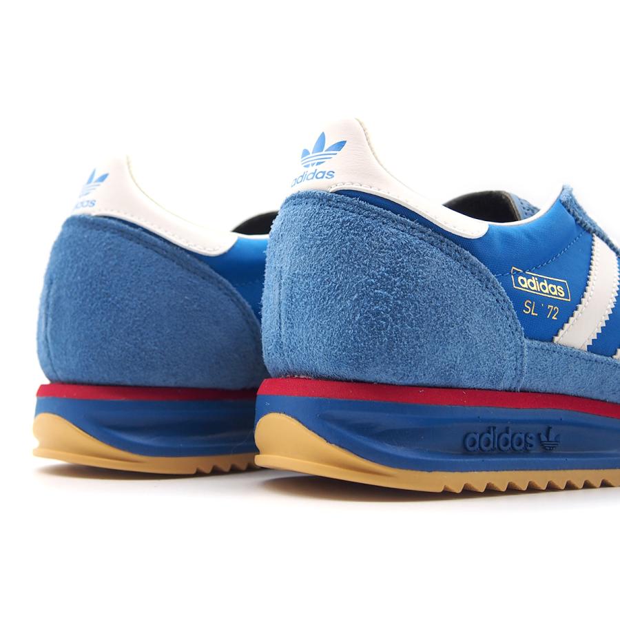adidas アディダス SL72 ブルー メンズ ADIDAS SL 72 RS BLUE/CREAM WHITE/BETA ...