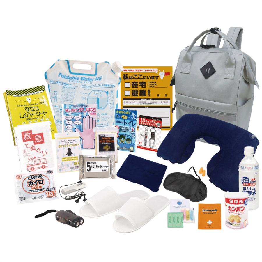 防災リュック 能登のために チャリティー防災22点セット 4020-010 : ジョイフルサンコー - 通販 - Yahoo!ショッピング