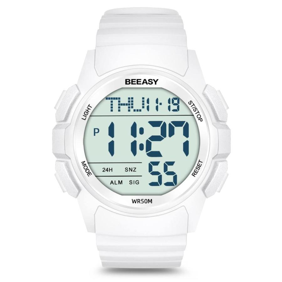 BEEASY Men Digital Sports Watch,Waterproof Watch with Stopwatch ...