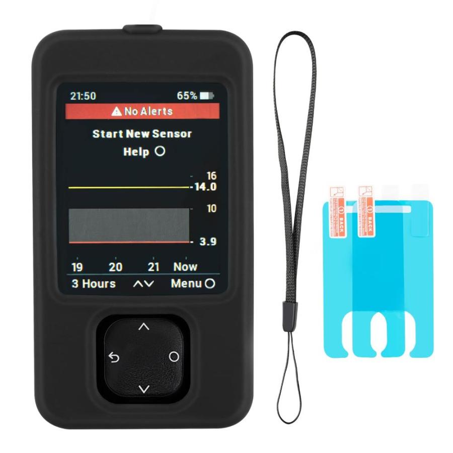 Swiatla Dexcom G7 Receiver Case with Wrist Lanyard and 2PCS Screen ...