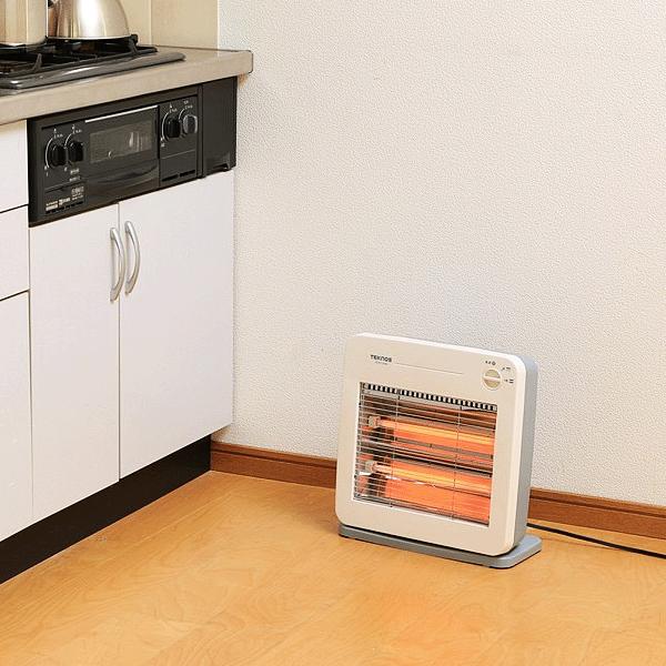 ストーブ おしゃれ 電気 電気ストーブ ヒーター 暖房 800W ES-K710(W) : JOYライト - 通販 - Yahoo!ショッピング