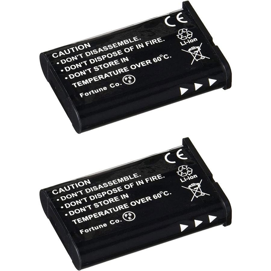 2個セット CASIOカシオ NP-90 互換バッテリー EXILIM エクシリム EX-H20G EX-FH100 EX-H10 EX ...