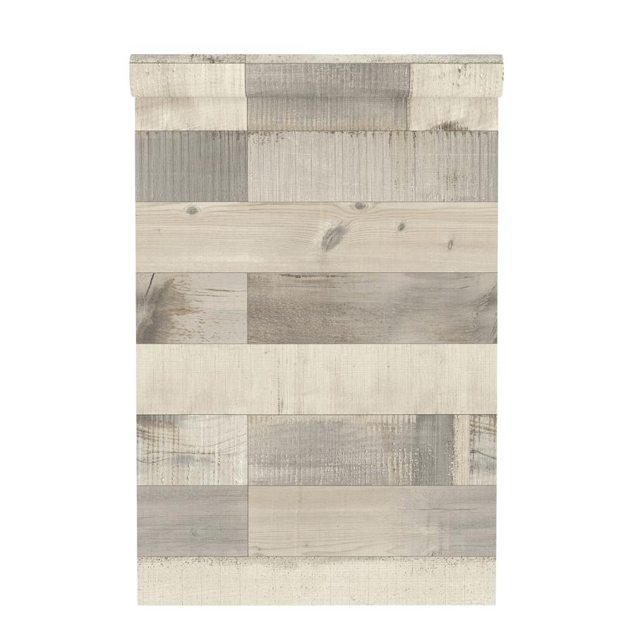 【本数限定輸入壁紙】rasch 442113 木目 横目 ビンテージ グレー : joyris ジョイリス - 通販 - Yahoo!ショッピング