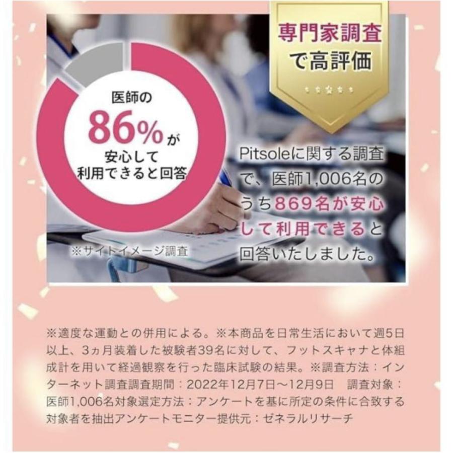 新品 Pitsole ピットソール 中敷き 美脚 姿勢サポート 美姿勢インソール 男女兼用 立ち仕事 負担軽減 アーチサポート サイズ調整 インソール 当日発送 : JOYSTYLE - 通販 ...