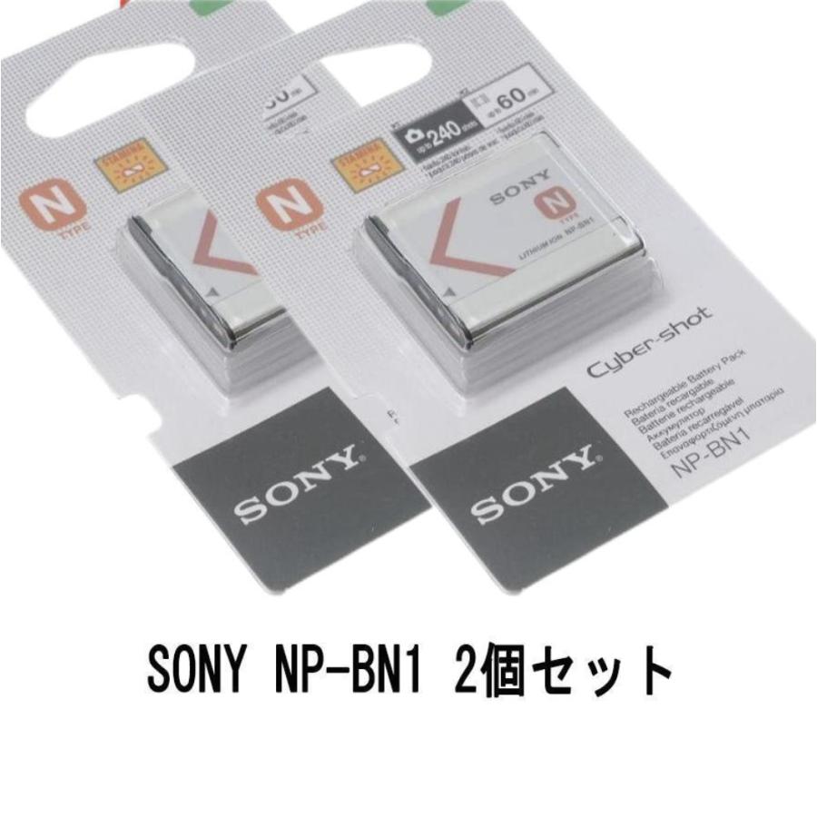 【当店1年保証】新品未開封 SONY ソニーNP-BN1 純正リチャージブルバッテリー 2個セット : JOYSTYLE - 通販 - Yahoo!ショッピング