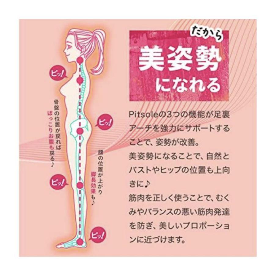 当日発送 Pitsole pitsole ピットソール 中敷き 美脚 姿勢サポート 美姿勢インソール 男女兼用 正規品 : JOYSTYLE - 通販 - Yahoo!ショッピング