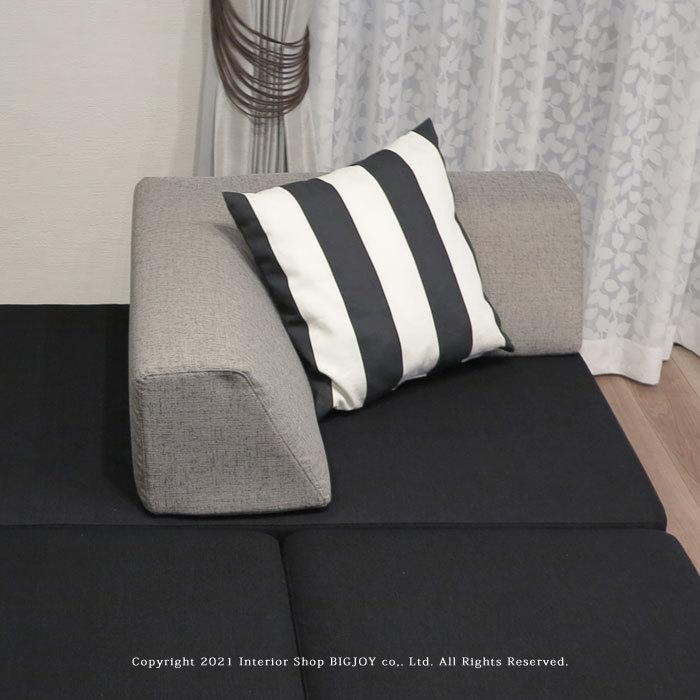 【640背クッションのみ】背クッション 滑り止め付きの背もたれクッション 直線型 コーナー型 ハチロクソファ専用 受注生産商品 86シリーズ オリジナル : JOYSTYLE interior ...