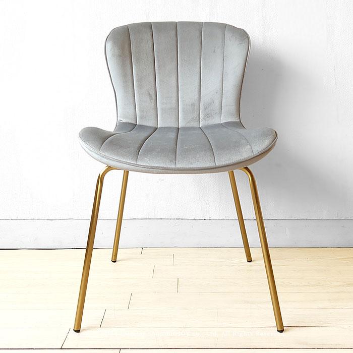 ダイニングチェア 布張り エレガントなデザインの椅子 アンティークゴールド グレー アイボリー ベージュ : JOYSTYLE interior - 通販 - Yahoo!ショッピング
