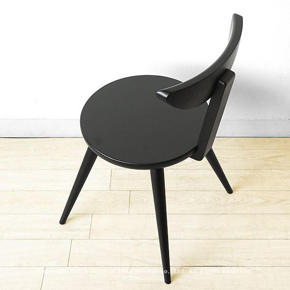 ダイニングチェア ビーチ材 木製 板座 椅子 ブラック色 モノトーン ナチュラルモダンテイスト : JOYSTYLE interior ヤフー店 - 通販 - Yahoo!ショッピング