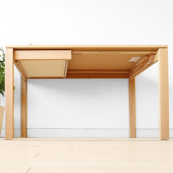 デスク 引き出し付きデスク受注生産商品 オーク材 木製 選べるサイズ 幅90cm 100cm 110cm 120cm 奥行45cm 60cm（※チェア別売） : JOYSTYLE ...
