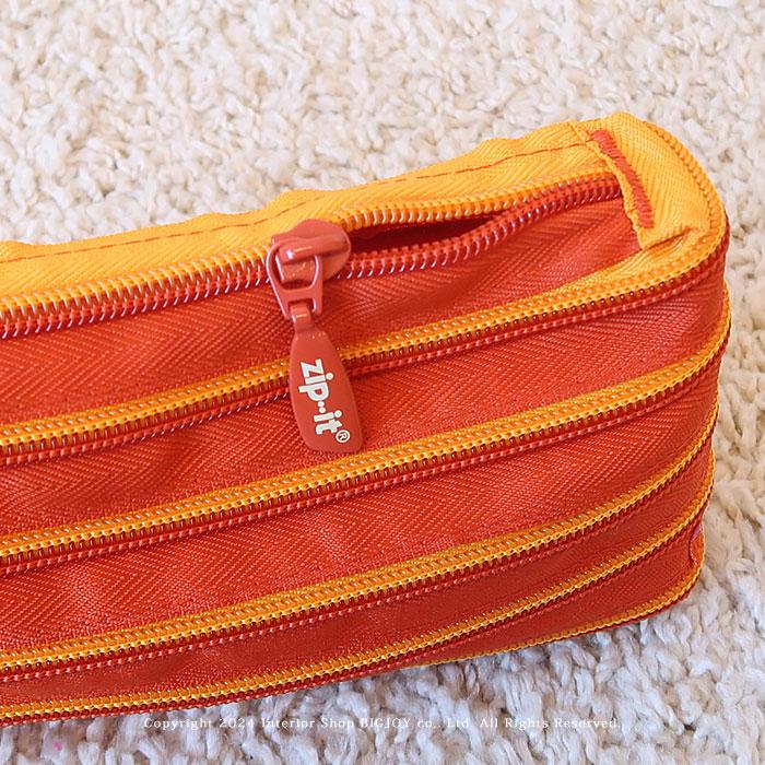 ジップイット アウトレット在庫処分 zipit 筆箱 ペンケース ペンポーチ かわいい 小物入れ 定番 文房具 オレンジ : JOYSTYLE interior - 通販 - Yahoo!ショッピング