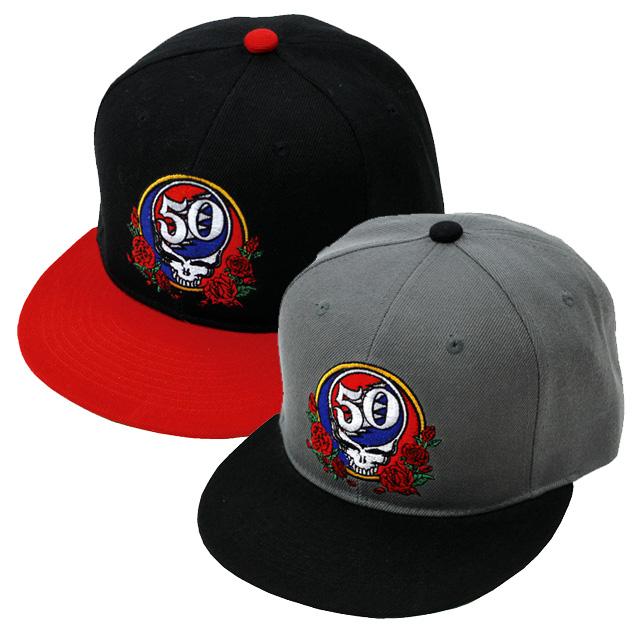 ★送料無料★GD 50TH LOGO BASEBALL CAP / グレイトフルデッド ロゴ ベースボール キャップ 50周年記念モデル 帽子 ...