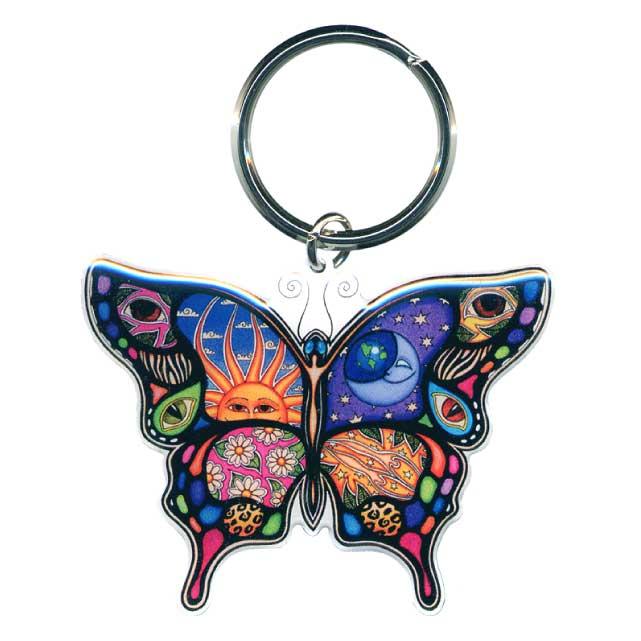 ★クリックポスト対応★GRATEFUL DEAD DAN MORRIS BUTTERFLY METAL KEY RING / グレイトフル ...