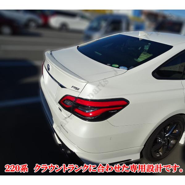 工場紹介動画付きクラウン ARS220 ハイブリッド AZSH20 AZSH21 GWS224 トランクスポイラー 062 ホワイトパール パール 塗装済 ABS製 : 株式会社Jパーツ ...