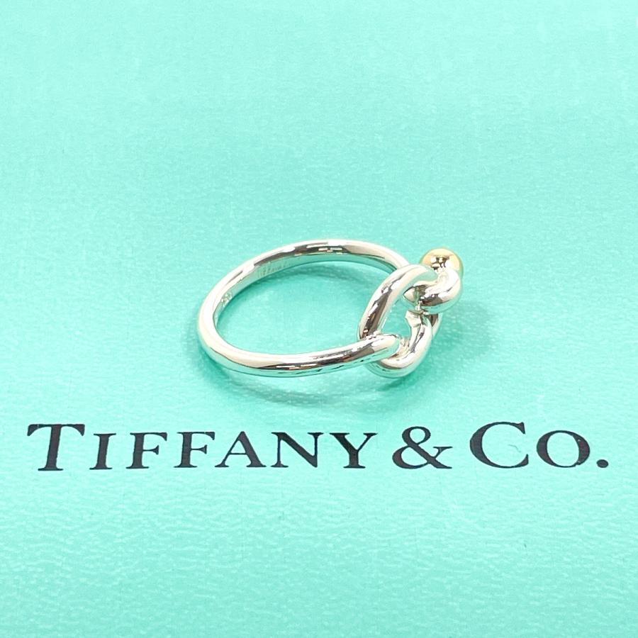 TIFFANY&Co. 9号 ティファニー リング・指輪 ラブノット フックアンドアイ シルバー925/K18イエローゴールド 新品磨き上げ済み : JP-Brands.com Yahoo!店 ...