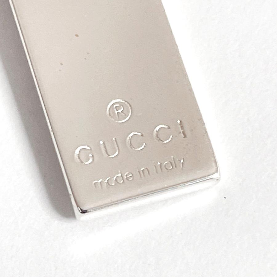 GUCCI グッチ ネックレス プレート ダブルボールチェーン GUCCI グッチ ネックレス プレート ダブルボールチェーン