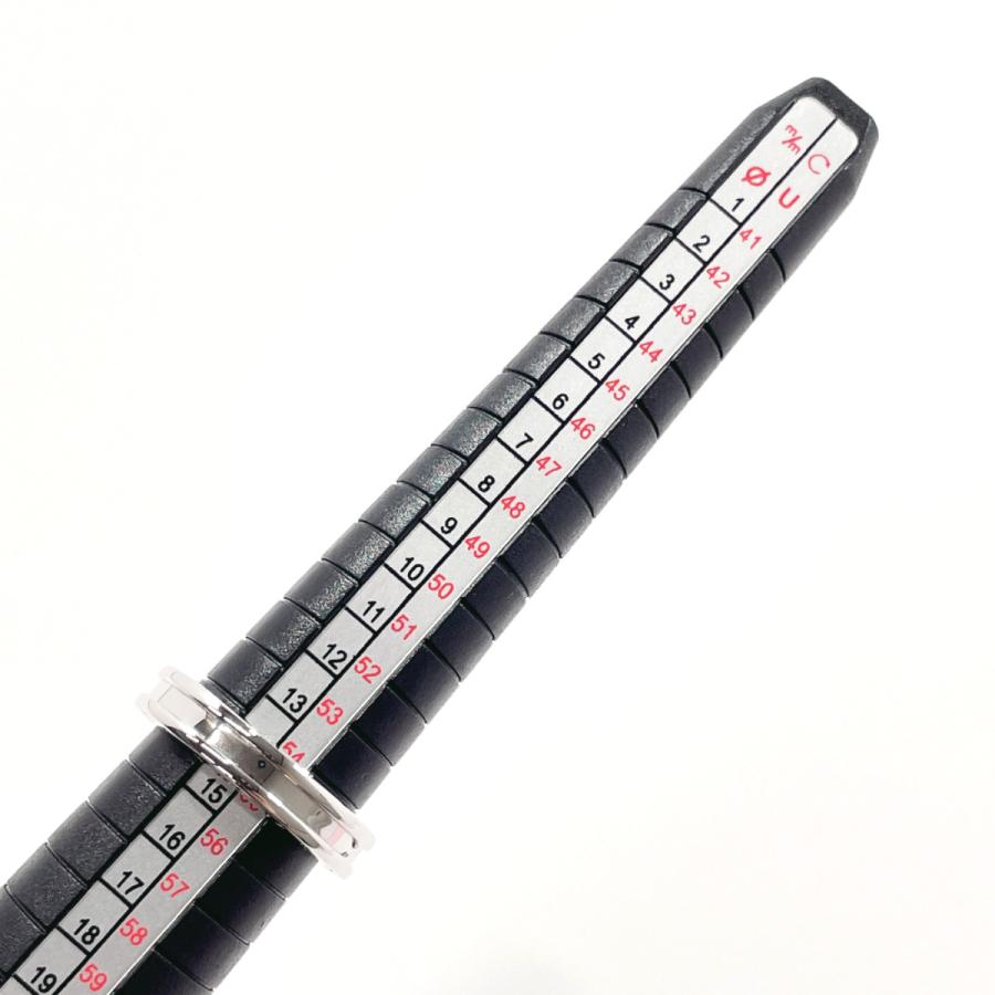 BVLGARI 14号 ブルガリ リング・指輪 ビーゼロワン 1バンド K18ホワイトゴールド ＃55 シルバー アクセサリー ジュエリー ...