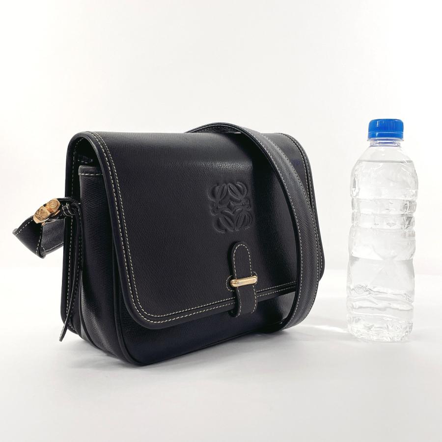LOEWE ロエベ ショルダーバッグ アナグラム レザー ブラック ヴィンテージ : JP-Brands.com Yahoo!店 - 通販 - Yahoo!ショッピング
