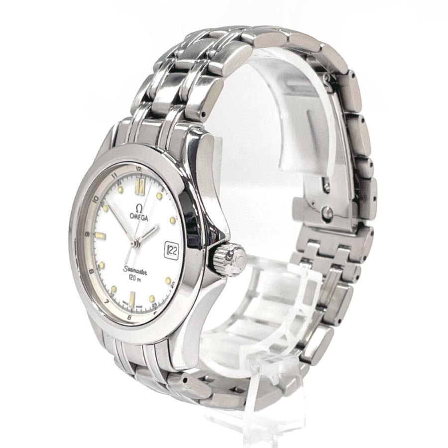 OMEGA オメガ 腕時計 2581.20 シーマスター デイト ステンレススチール シルバー クオーツ 新品仕上げ済み : JP ...