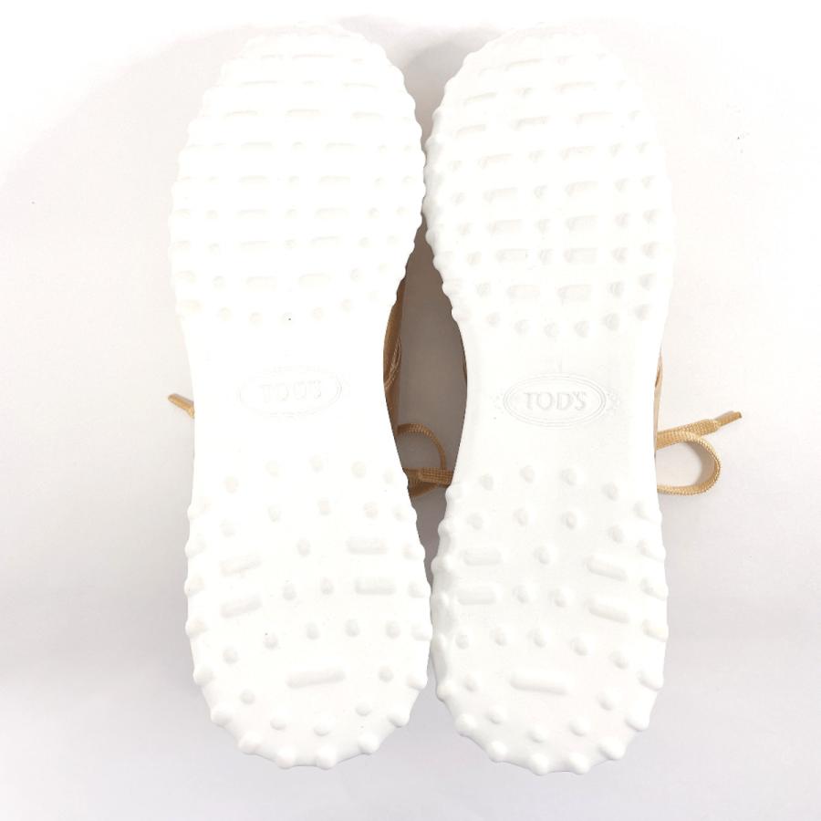 トッズ TOD’S スニーカー XXW80A0W590MTZ メタリック レザー ゴールド サイズ40 JPサイズ 27cm : JP ...