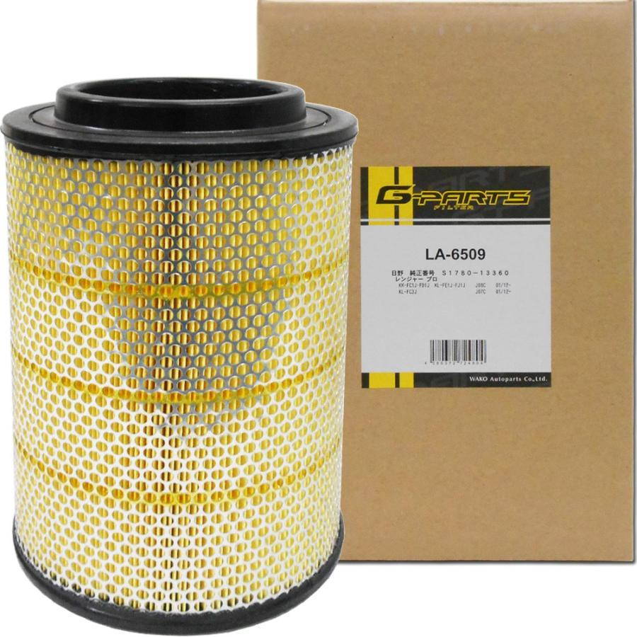 エアフィルター エアクリーナー ディーゼルバス H L R系 イスズ ブルーリボン セレガ レンジャー 日野 LA-6509 : フィルター ...