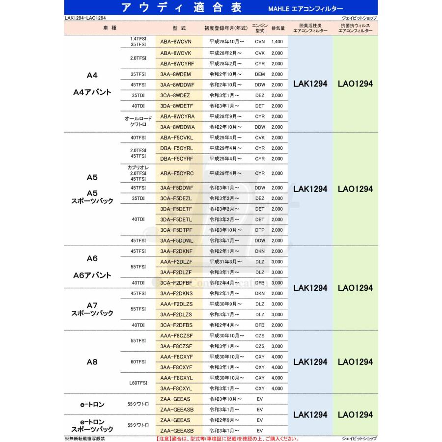 アウディ エアコンフィルター 抗菌 抗ウィルス A4 A5 A6 A7 A8 Q5 Q7 RS4 RS5 RS6 RS7 S4 S5 S8 ...