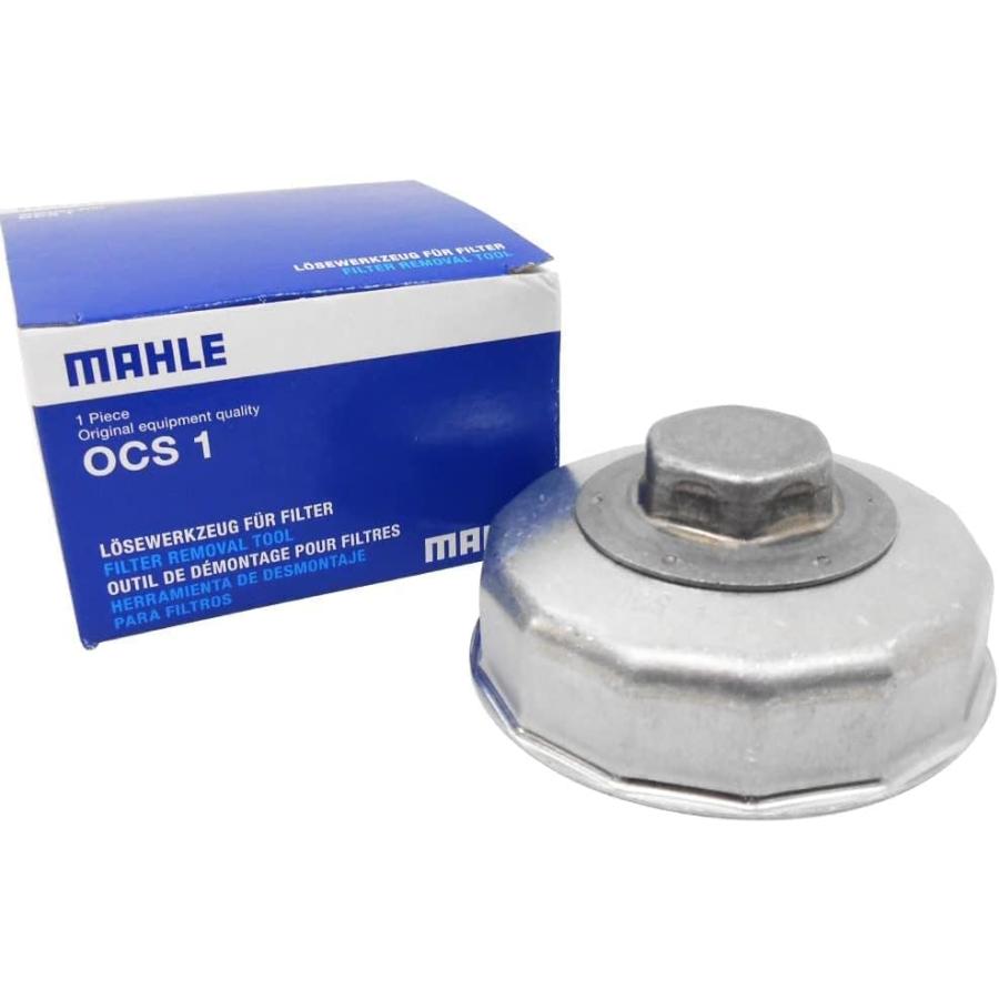 フォルクスワーゲン オイルフィルター 2個＆ フィルターレンチ 1個セット ワーゲン アウディ オイルフィルターレンチ 76mm 14角ケース 脱着二面幅27mm MAHLE マーレ ...