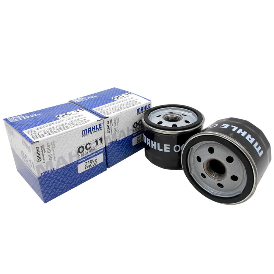 【2個セット】 フィアット ルノー R4 オイルフィルター オイルエレメント チンクチェント ( 170/270, PL/RO ) MAHLE マーレ OC11×2個 純正フィルタメーカー ...