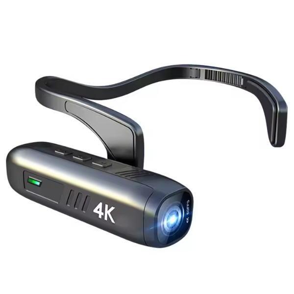 ヘッドマウントカメラ ウェアラブルカメラ WiFi ビデオカメラ 広角レンズ 手ぶれ補正 カメラ ハンズフリーカメラ アクションカメラ+小型 ...