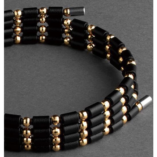 COREFORCE コアフォースループ K18 ゴールド 70cm スポーツアクセサリー ブレスレット バランス ゴルフ トレーニング 筋トレ ネックレス アスリート 健康アクセ ...