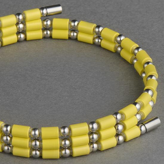 COREFORCE コアフォースループ イエロー サス SUS 50cm スポーツアクセサリー ブレスレット バランス ゴルフ トレーニング 筋トレ ネックレス アスリート 健康 ...