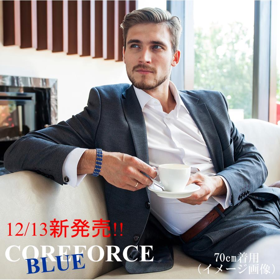 COREFORCE コアフォースループ 14K ホワイトゴールド 70cm 全8色 スポーツ ネックレス ゴルフ トレーニング 体幹 バランス 筋トレ 健康アクセサリー 中嶋常幸 ...