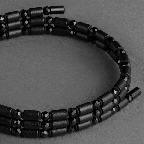 COREFORCE コアフォースループ ブラックスピネル 50cm スポーツアクセサリー ブレスレット ネックレス ゴルフ プロゴルファー 体幹バランス トレーニング 健康 : JPLAMP ...