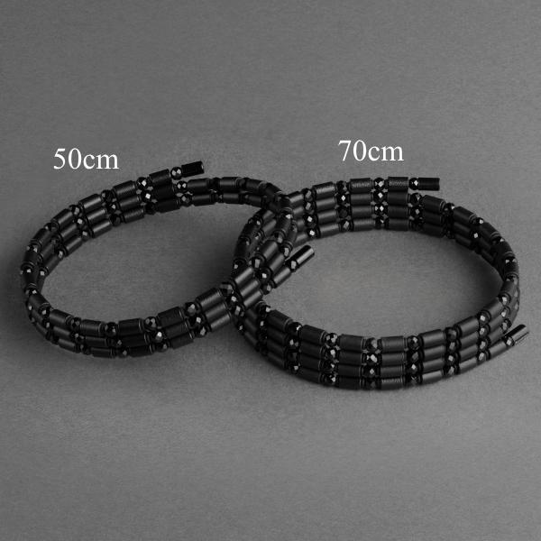 COREFORCE コアフォースループ ブラックスピネル 50cm スポーツアクセサリー ブレスレット ネックレス ゴルフ プロゴルファー 体幹バランス トレーニング 健康 : JPLAMP ...