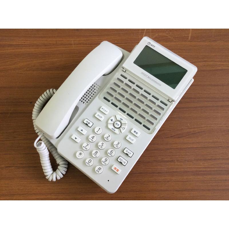 NTT αA1 24ボタンスター標準電話機(白) A1-(24)STEL-(1)(W) リユース中古ビジネスフォン★保証付き・本州送料無料★(管理番号2942) : 中古コピー販売保守のジェイ ...