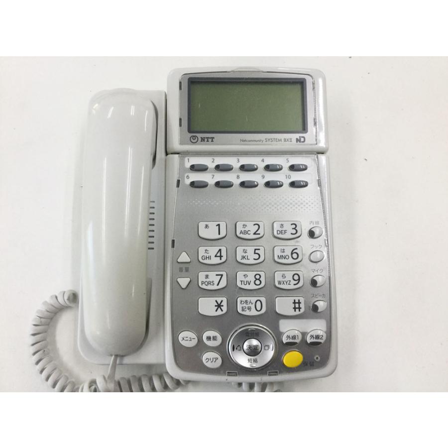 NTT ネットコミュニティシステム BX2-STEL-(1)(W) 10ボタン標準電話機(白) 中古ビジネスフォン★保証付き・本州送料無料★(管理番号2343) : 中古コピー販売保守のジェイ ...