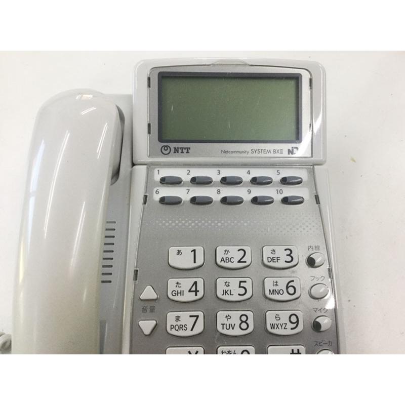 NTT ネットコミュニティシステム BX2-STEL-(1)(W) 10ボタン標準電話機(白) 中古ビジネスフォン★保証付き・本州送料無料★(管理番号2343) : 中古コピー販売保守のジェイ ...