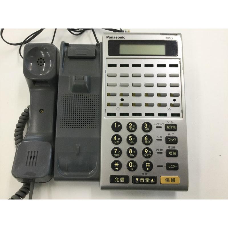Panasonic（パナソニック）VB-E411D-KS 12ボタンカナ標準電話機(黒) 中古ビジネスフォン★本州送料無料・保証付き★ (管理番号2120） : 中古コピー販売保守のジェイ ...