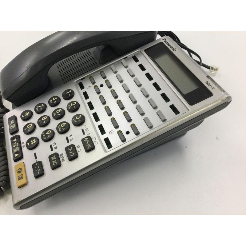 Panasonic（パナソニック）VB-E411D-KS 12ボタンカナ標準電話機(黒) 中古ビジネスフォン★本州送料無料・保証付き★ (管理番号2120） : 中古コピー販売保守のジェイ ...